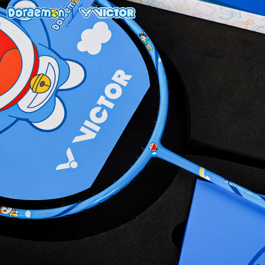 Victor X Doraemon Dx Drm Badminton Racquet Set